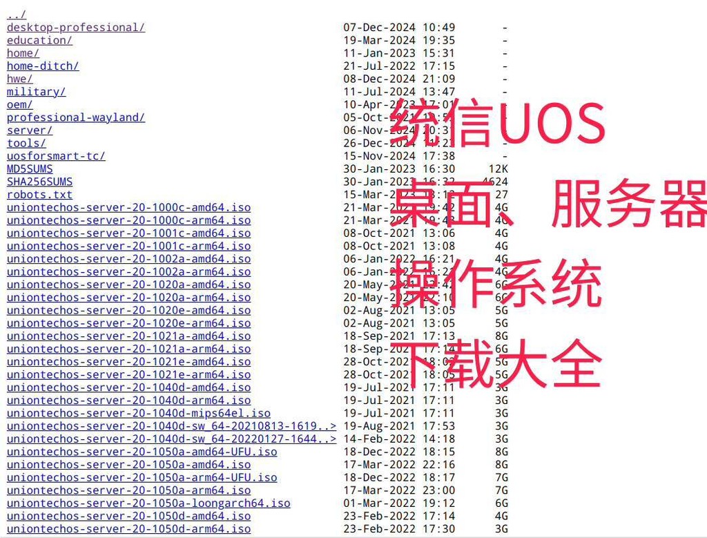☑♥ Complete Collection of Domestic Operating System Image Downloads ...