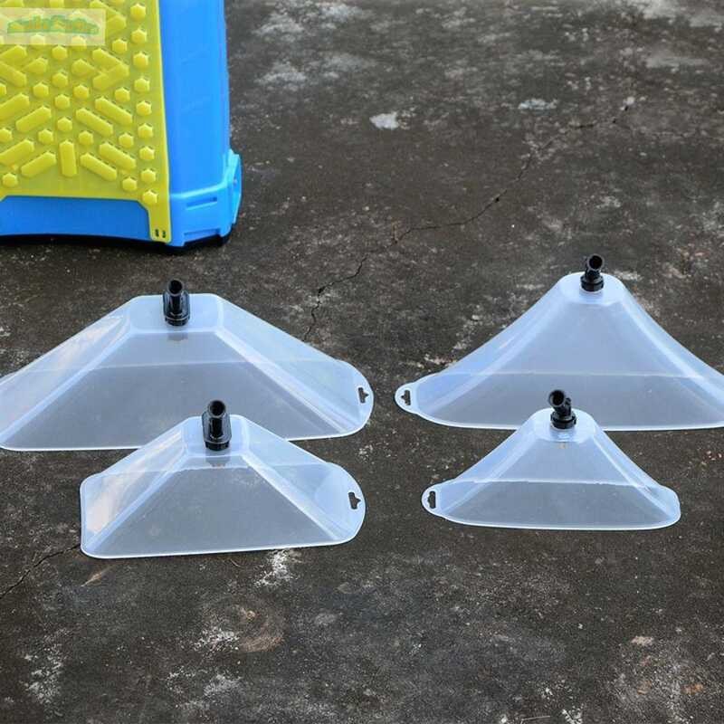 MANKA Transparent Windproof Cover Sprayer With Wind Shield Fan-Type ...