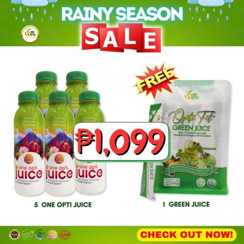 5D0 One Juice( Bundle Of 5 + 1 Opti Fit Green ) Powdered Juice Drink ...