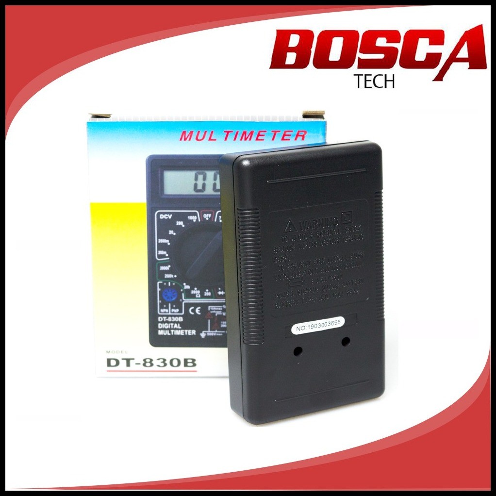 DT-830B Digital Voltmeter Ohmmeter Ammeter Multimeter Handheld Tester ...