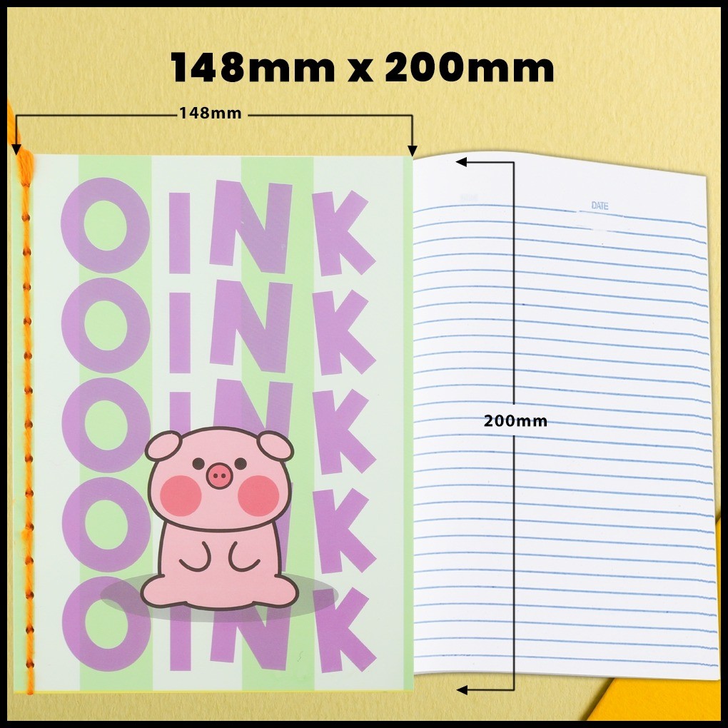 FCI YARN Spiral Notebook with Different New Design for Students 80's x ...