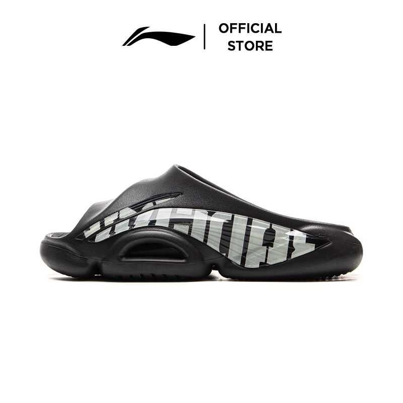 Li-Ning COD BADFIVE SLIDE OG Man All-Match Outdoor Casual Slip-On Flip ...