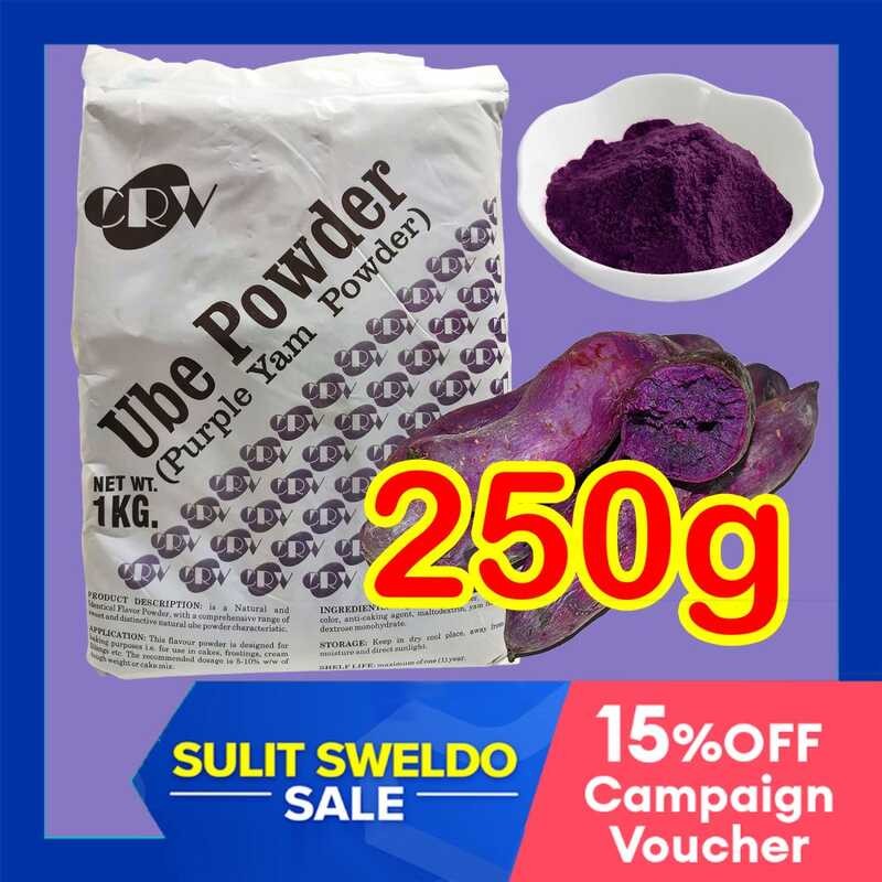 250G CRV UBE POWDER FOR BAKING Extract Essence For Halaya Powder Cheese ...