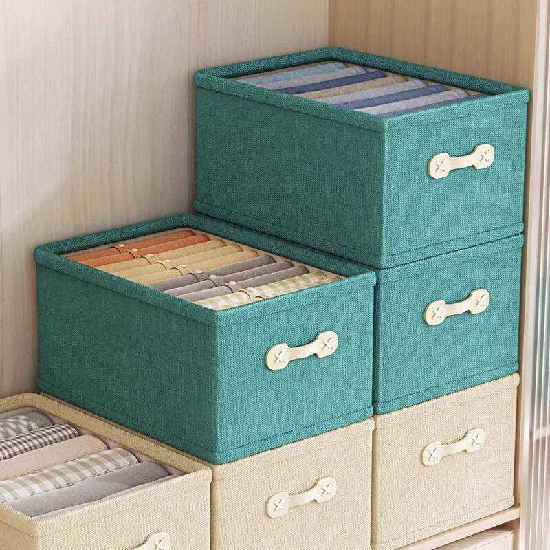 Japanese MUJI Wardrobe Box Organizer Foldable Drawer-Type Clothes Pants ...