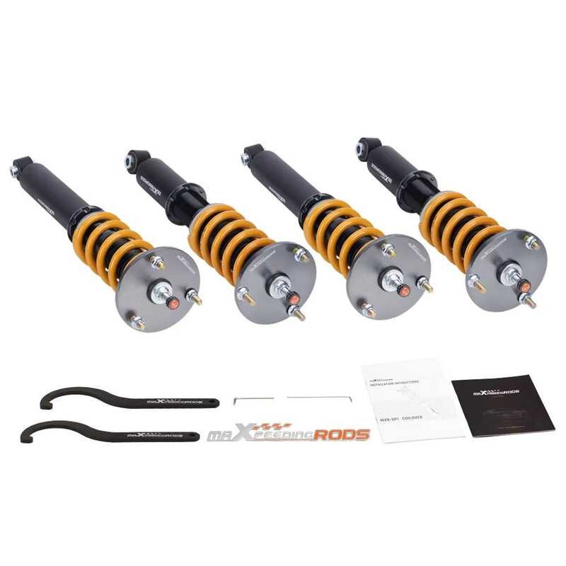 Maxpeedingrods Adjustable Damper Height Coilover Suspension Kit For ...