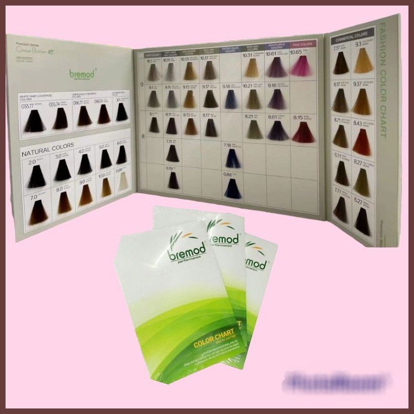 ☪ Bremod Hair Color Chart( Regular & Premium) | Shopee Philippines