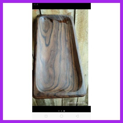 food trays rectangular shape hardwood 9 inches wide x 18 inches length ...