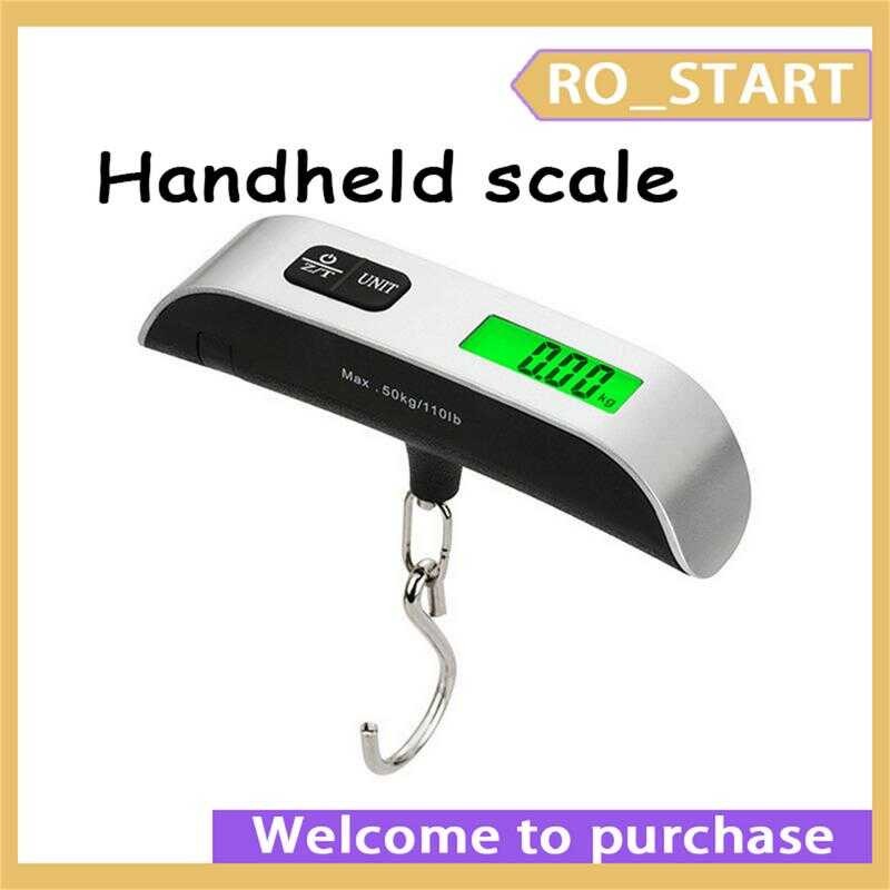 3Cf 50 Kg/ 110Lb Portable Electronic Digital Luggage Scale Travel ...