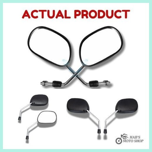 HONDA RS 125 Genuine Chrome Long Stem Clear Lens Side Mirror for ...