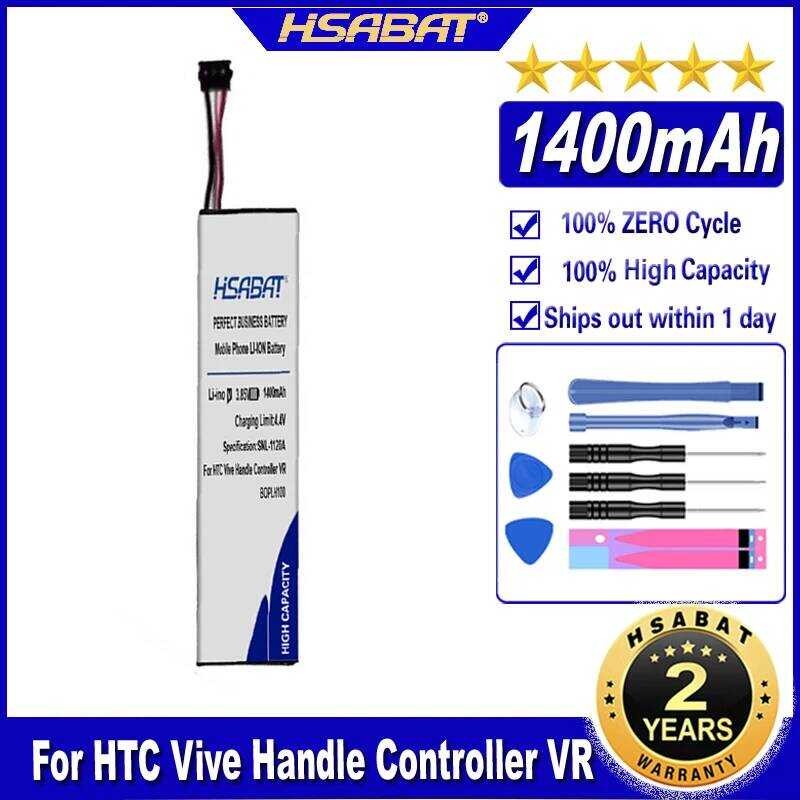 HSABAT 5 BOPLH100 1400mAh Battery for HTC Vive Handle Controller VR ...