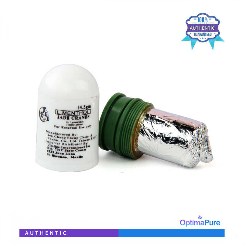 Jade Cranes Cone L-Menthol External Use For Headache Pain Reliever ...