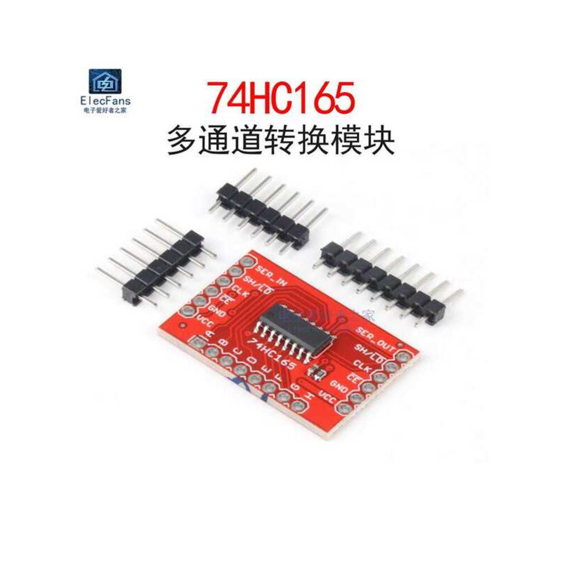 74HC165 Multi-channel Conversion Module 8-bit Load Shift Register Chip ...