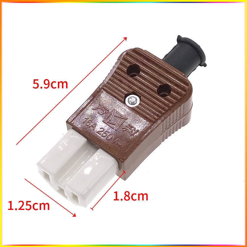 Rice Cooker Power Cord Plug Three-Hole Product Font Socket Connector ...