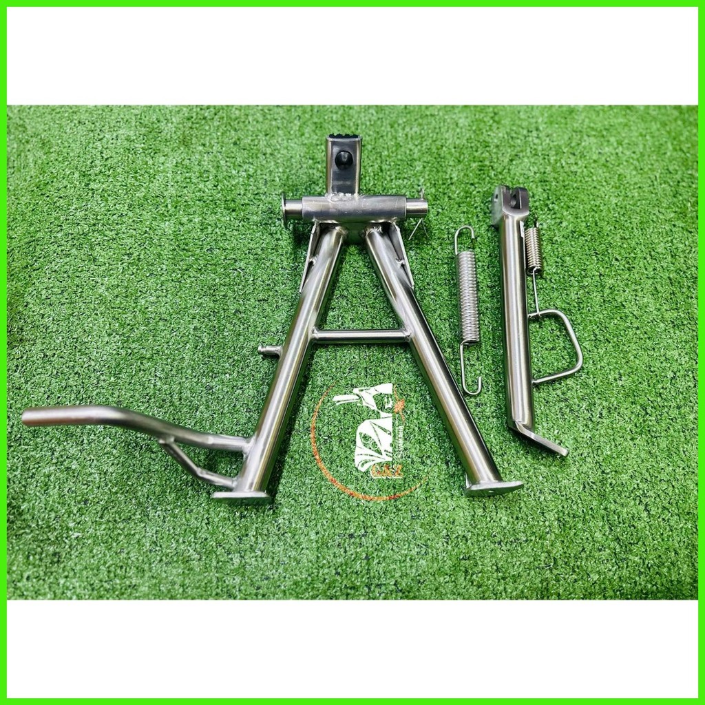 Center stand stainless 304 Sniper 150/155 Classic,Mx (Center stand+axle ...