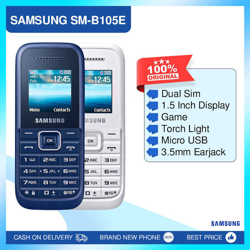 Samsung Keystone 3 Sm-B105e Single Sim Basic Phone Keypad 800Mah B79 ...