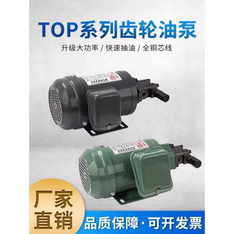 Hydraulic Gear Lubrication Motor TOP11A12A Triangle Electric Oil Pump ...