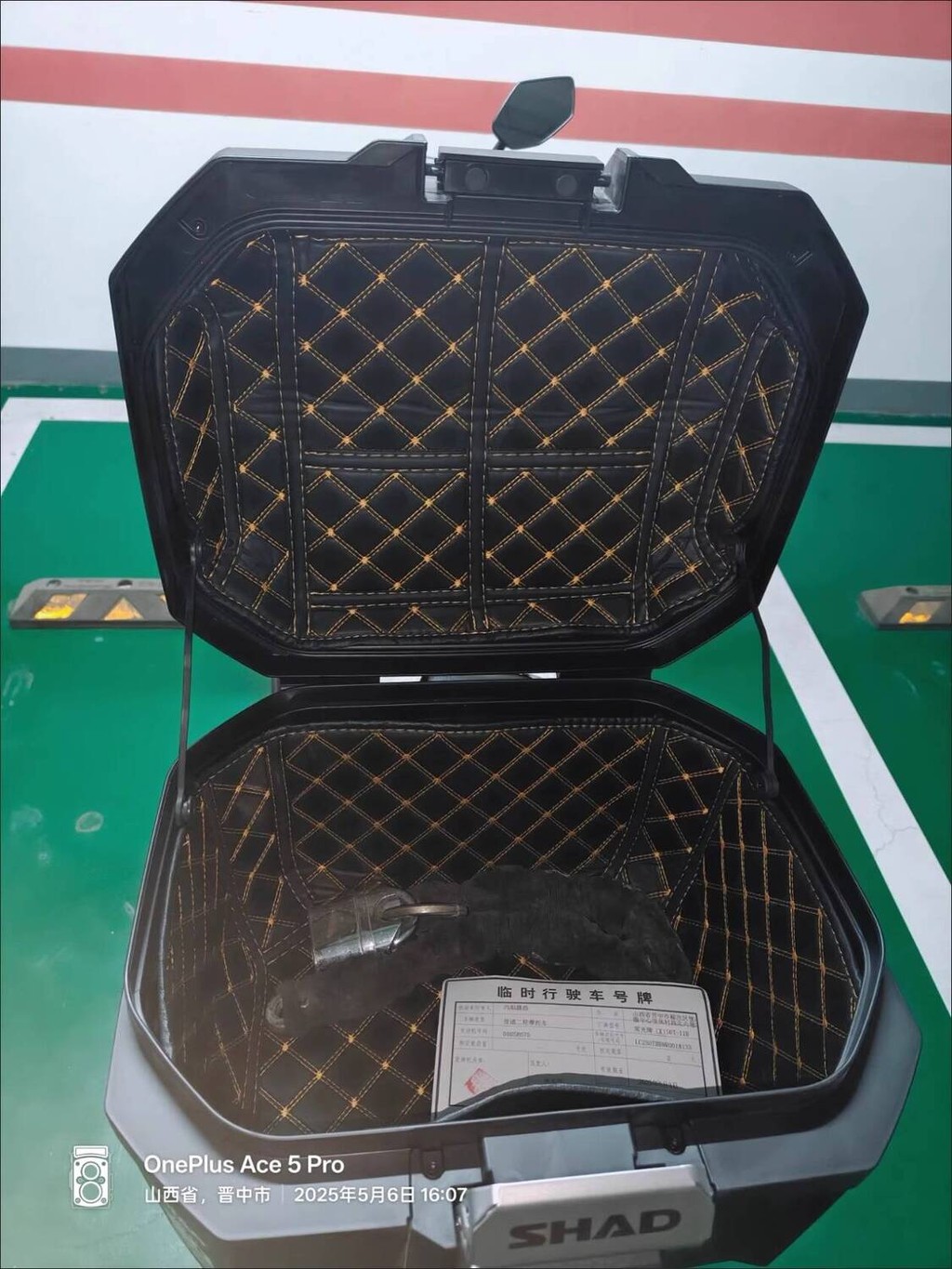 SHADTR41 New Storage Shock Absorption Motorcycle Special SHAD Tail Box ...