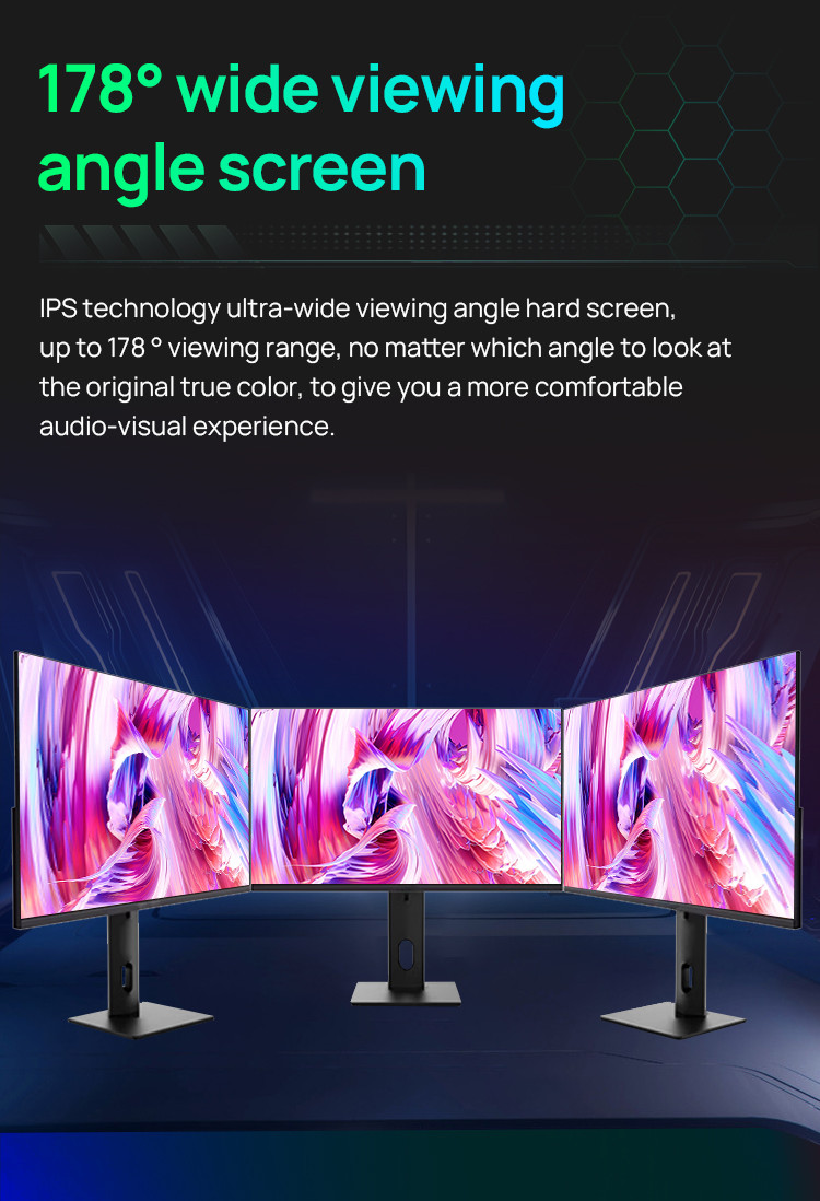 Anmite 27-inch 1080P Capacitive Touch Computer Monitor IPS 100% SRGB ...