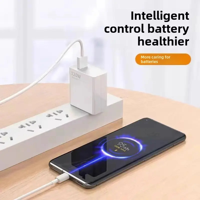 120W Flash Charging USB Wall Fast Charger Power Head Adapter Single ...