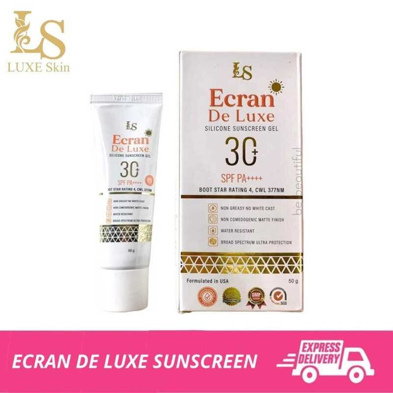 Skin Ecran De Luxe Sunscreen Gel Spf30 Pa++++ (50Grams) 811 | Shopee ...