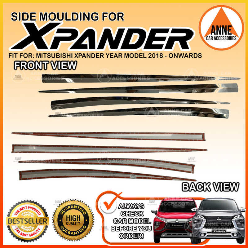 Body Moulding For Mitsubishi Xpander GLX / GLS 2018 2019 2020 2021 2022 ...