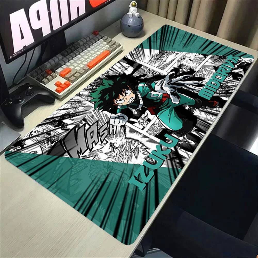 Academia Deku Anime My Hero Mouse Pad Gaming Pc New Custom Large ...