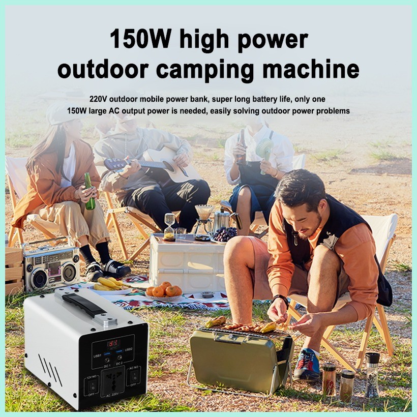 68000mAh 220V 150W Power Station Power Station Multi-Function Portable ...