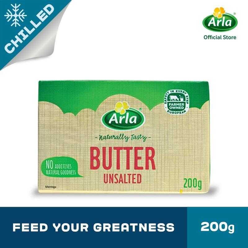 Arla Butter Unsalted 200G 718 | Shopee Philippines