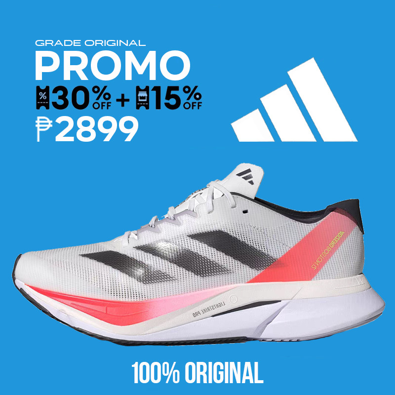 Adidas Adizero Boston 12 silver IF9210 comfortable, lightweight and ...