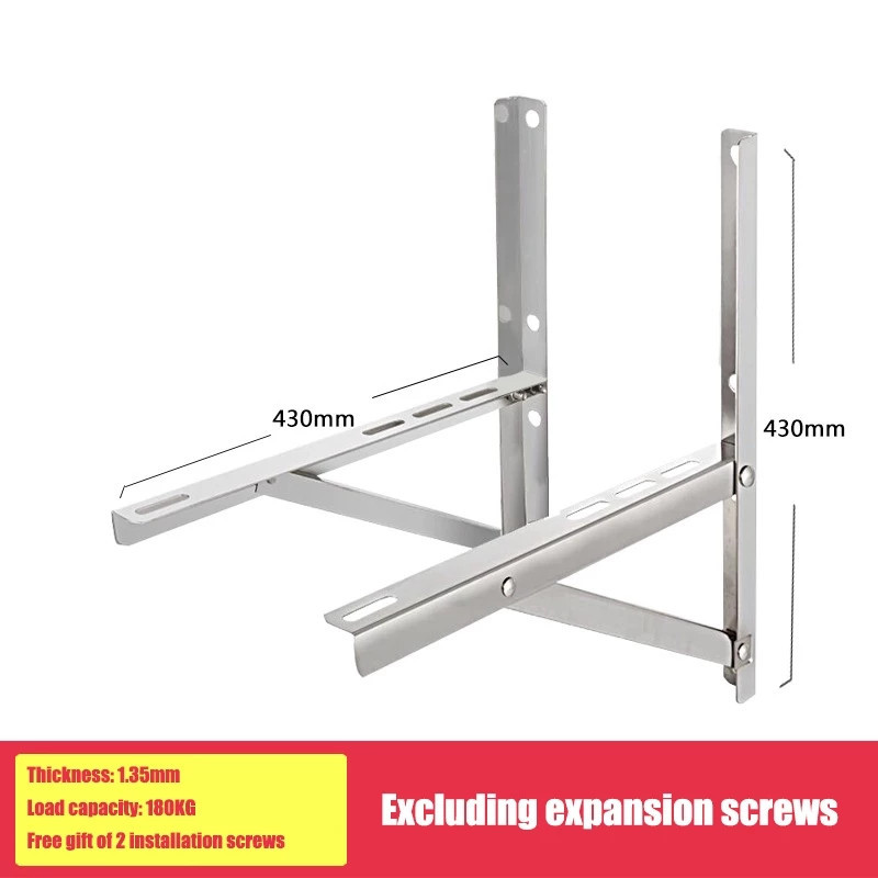 Stainless steel Aircon Bracket 1-3P : Outdoor Wall-Mounted Units Split ...