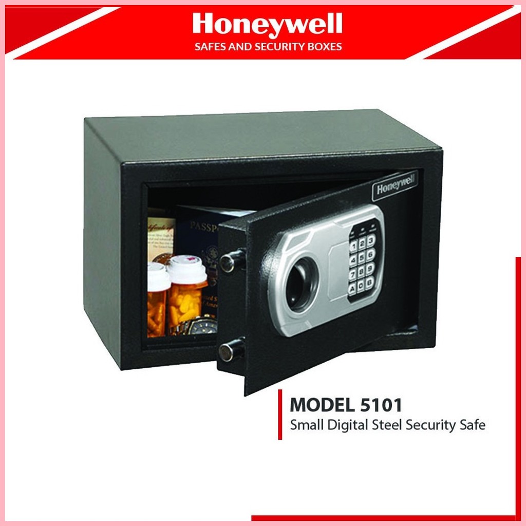 Honeywell Safe 5101 Digital Anti-Theft Security Safe Cash Vault Box ...