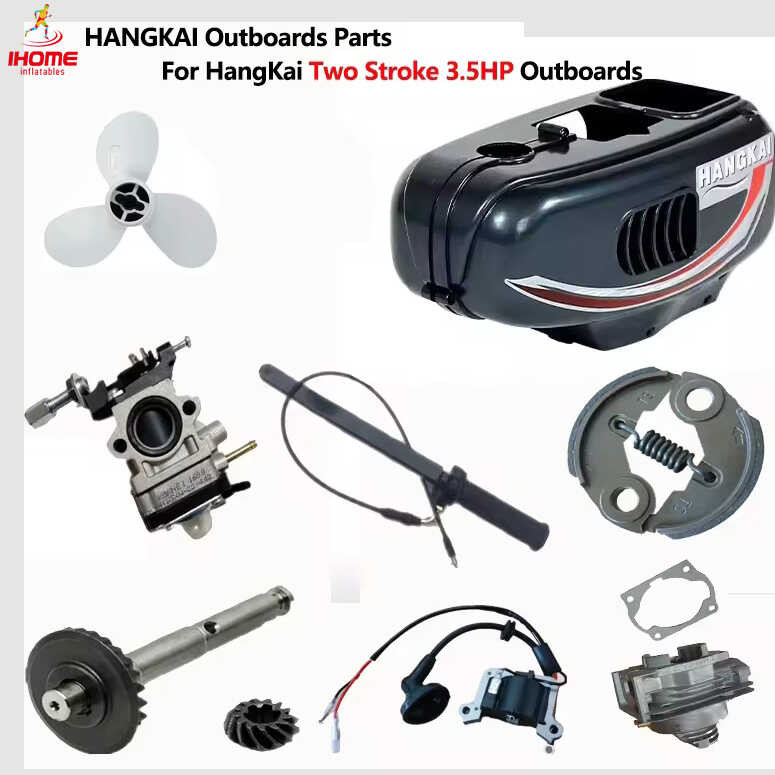 Hangkai Outboards Original For HANGKAI 2-Stroke 3.5 HP Outboard Parts ...