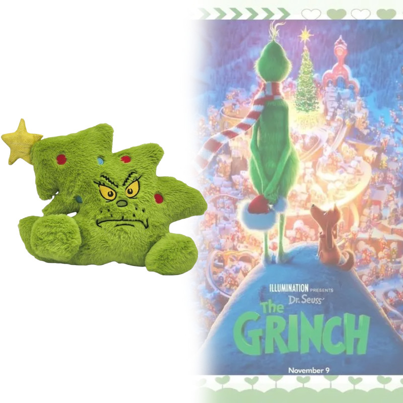 The Grinch Christmas Figure With Soft Plush Material Seasonal ...