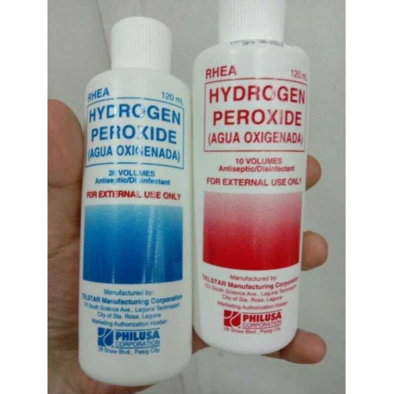 RHEA Hydrogen Peroxide (Agua Oxinada) 120 500 Ml, 1000 Ml 3 | Shopee ...