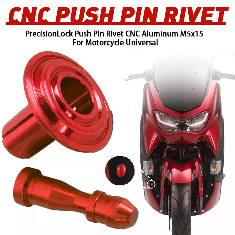 【COD】6/10PCS PrecisionLock Push Pin Rivet CNC Aluminum M5x15 For ...