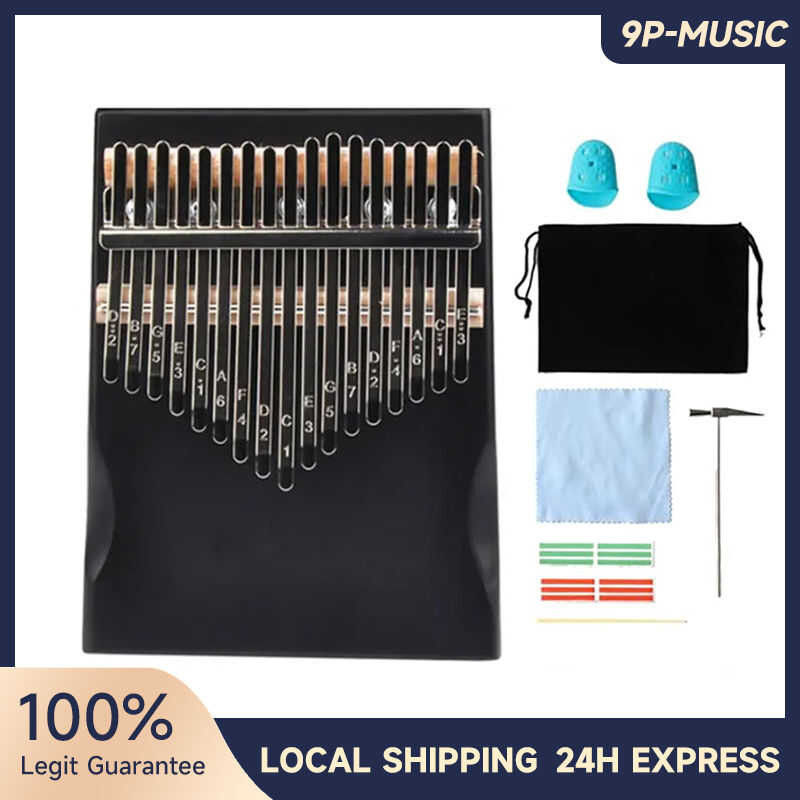 Kalimba Thumb 17 Keys Spruce Wood Portable Mbira Finger Piano Gifts For ...