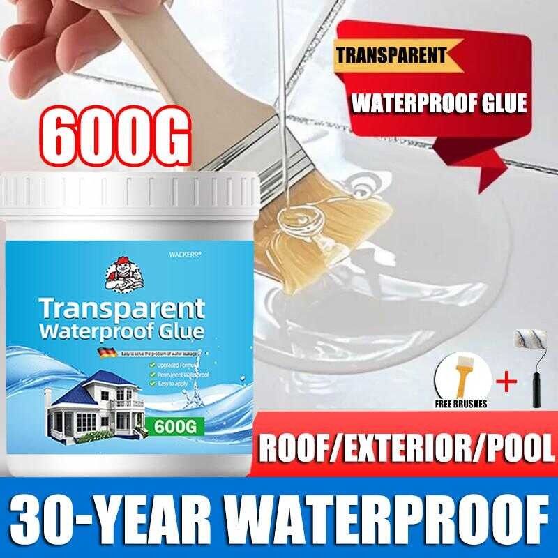 600G Waterproof Glue Sealant Roof Leaking Sealer Transparent Pandikit ...