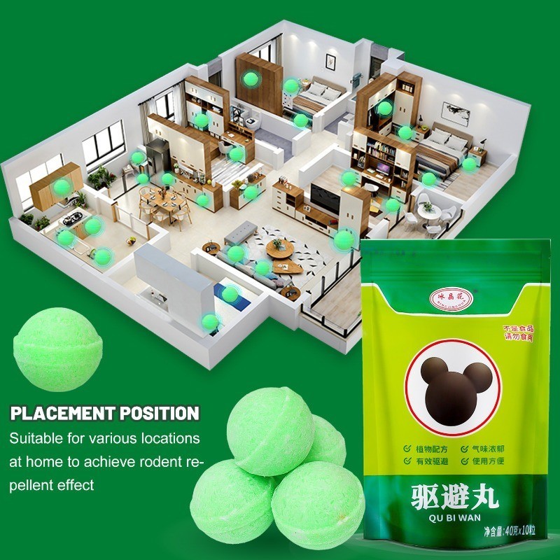 Efficient Rat & Mouse Repellent Pills Non-toxic Rodent Tablet Mouse ...