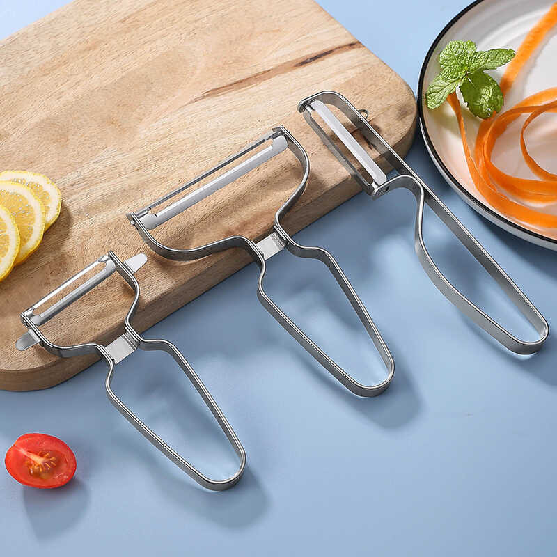 Stainless Steel Planer Household Peeler Multi-Function Peeler Melon ...