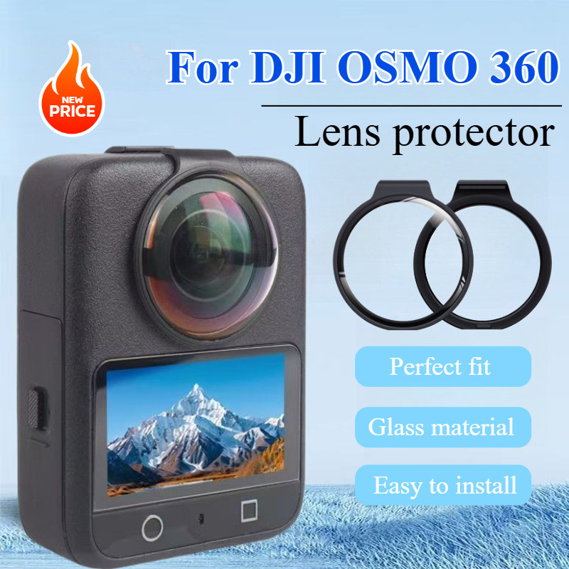 For DJI OSMO 360 lens protective cover anti-fog anti-scratch HD optical ...