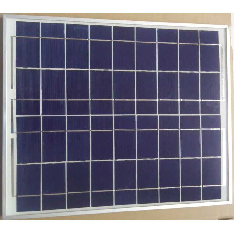 20W 18V Polycrystalline 12V Power Generation Photovoltaic Solar Panel ...