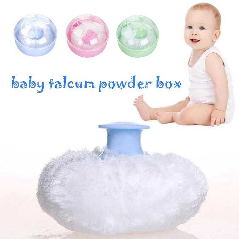Talcum Powder Box Set Baby Body Soft Sponge Puff 8Fc | Shopee Philippines