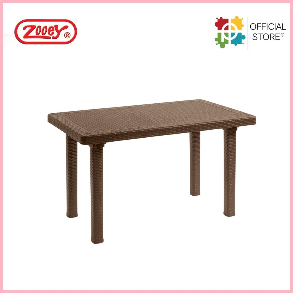 Zooey Palmera Rattan Table 6 seater Stock No. 748/ 30x50 | Shopee ...