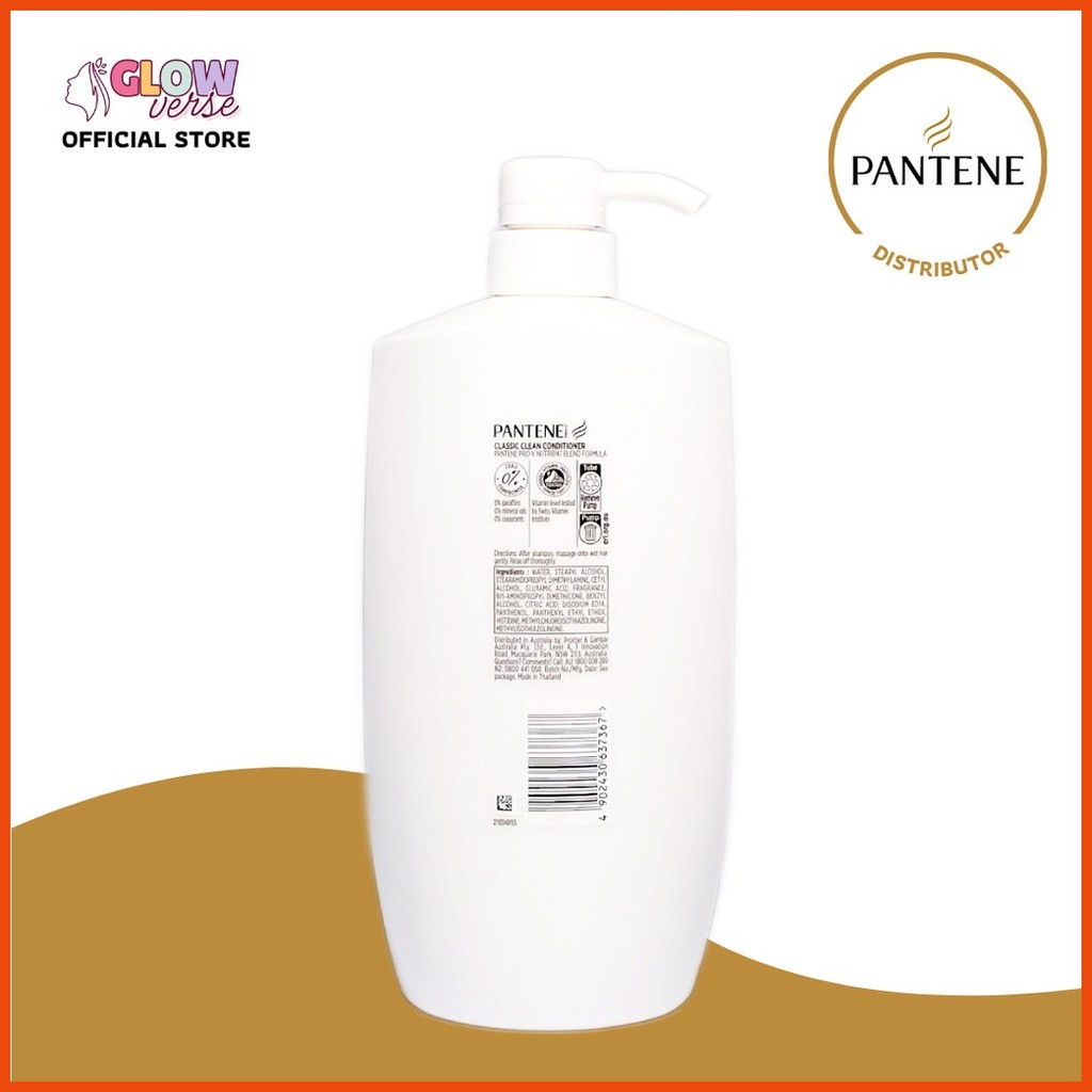 Pantene Conditioner 900ml Classic Clean | Shopee Philippines