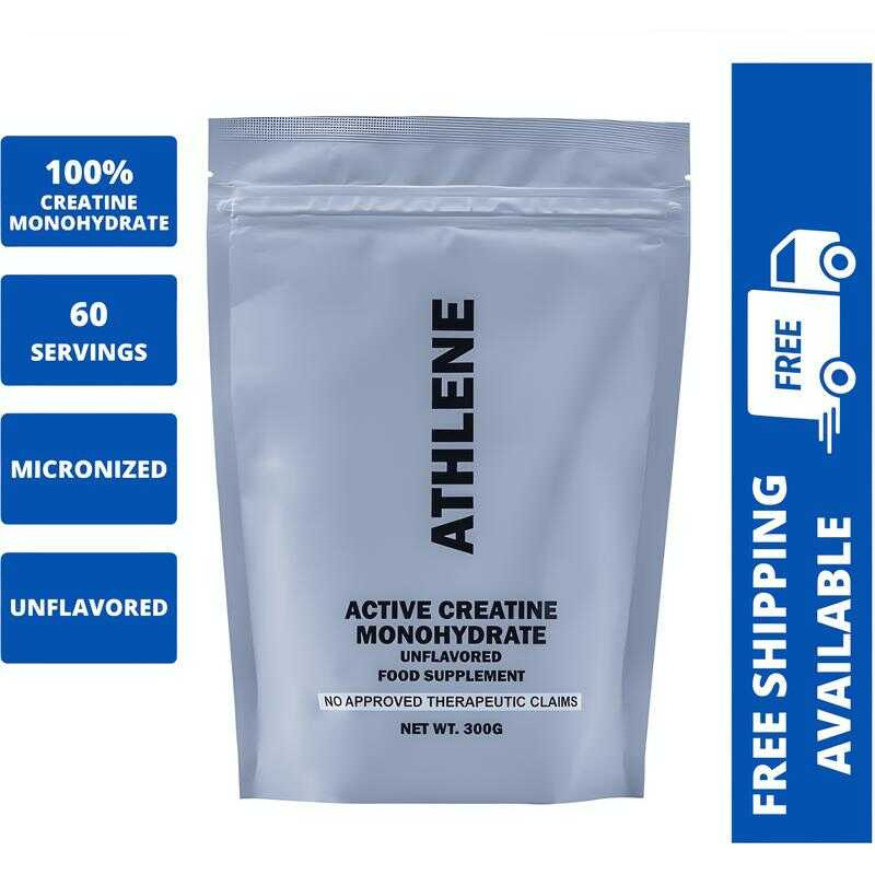 ACTIVE Creatine Monohydrate 300G 60 Servings 95D | Shopee Philippines