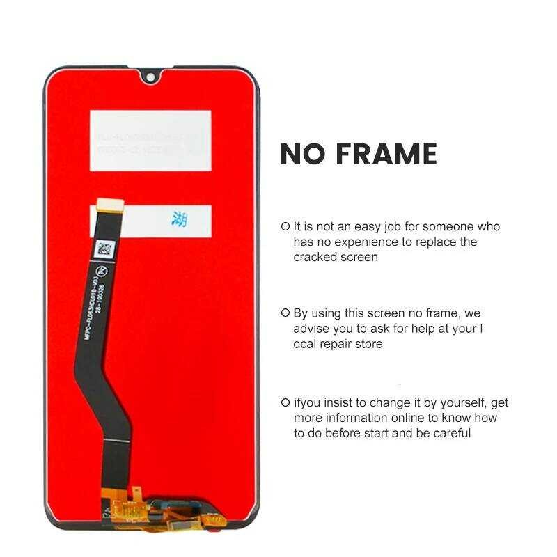 Aa Y7 2 2019 Display For Huawei LCD Touch Screen Digitizer Dub-Lx3 Dub ...