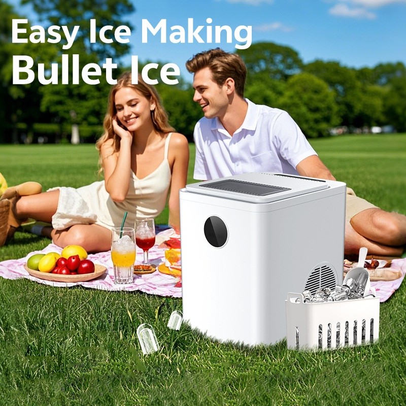 Ice maker Icemaker commercial home mini store bullet ice cube making ...