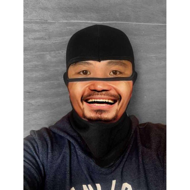 Manny Pacquiao 3D Full Mask Balaclava Buy 2 Free 1 Any Design | Shopee ...