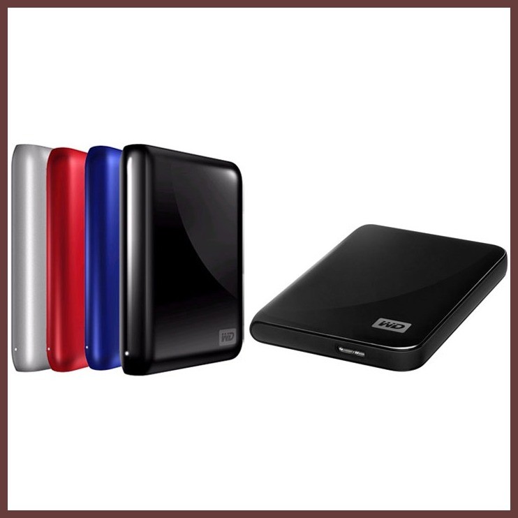 WD 3.0 2.5 inch portable External SATA HDD SSD Enclosure W/ USB 3.0 cable black red blue ...