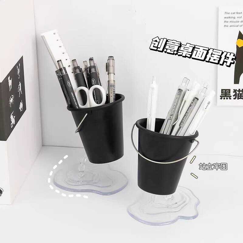 Ins Style Bucket Floating Creative Office Study Student Desktop ...